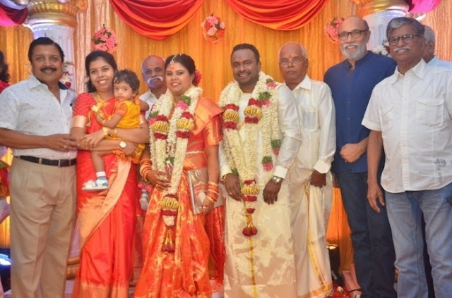 Movie Producer M. Ramanathan’s Daughter Karunya Wedding | Indian ...