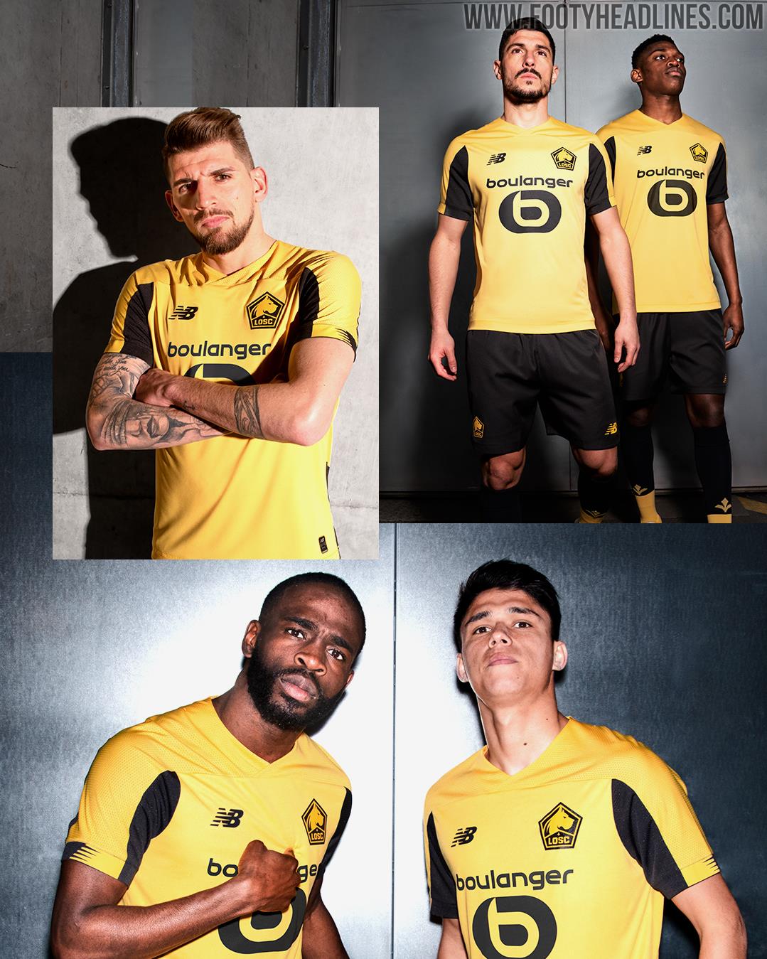 Lille 19-20 Home, Away & Third Kits Released - Footy Headlines