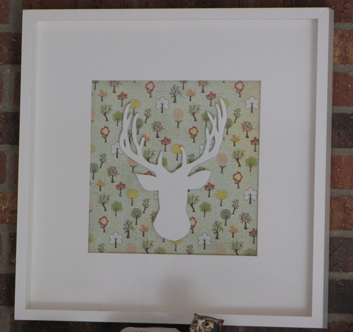 Gingham Cherry: Day 7 - deer frame