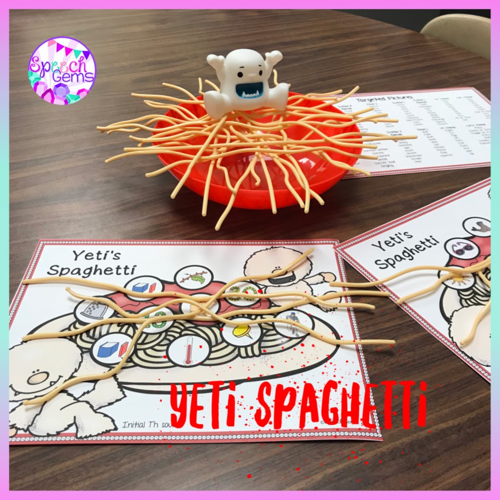 SLP Speech Gems: Preschool Games for Speech Therapy