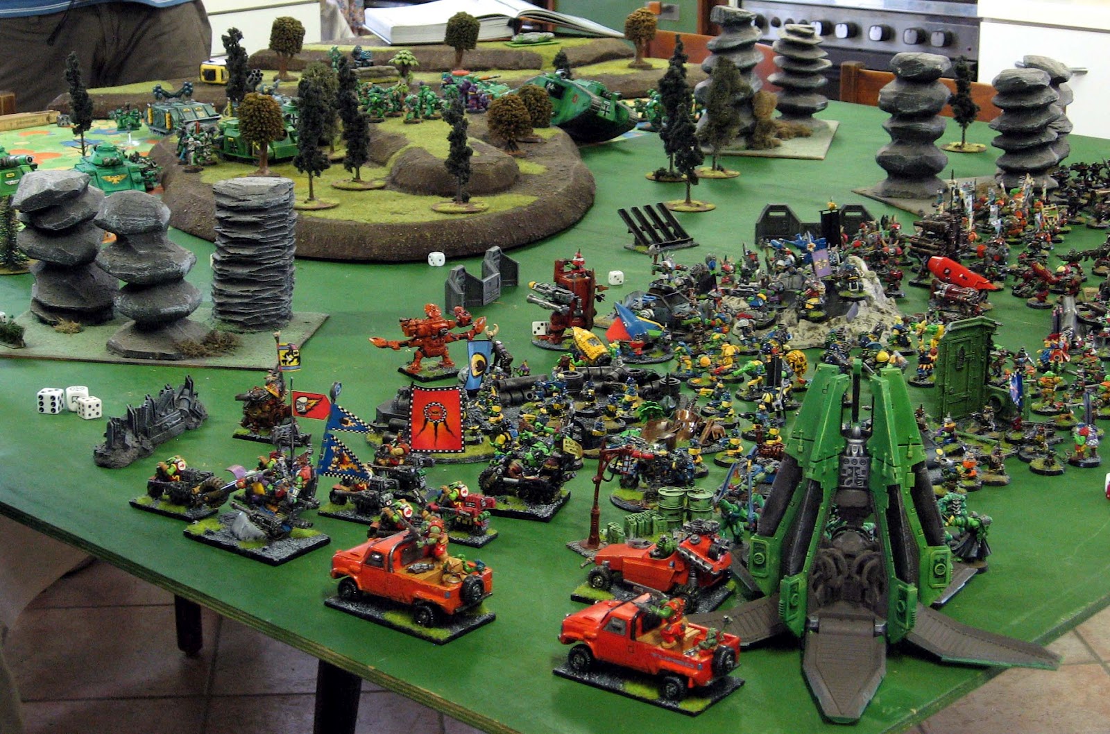 The Owl Bear's Lair: Warhammer 40,000 battle/Partita di Warhammer 40,000