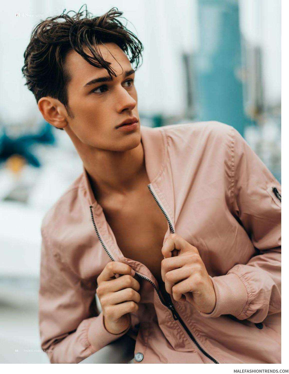 Levi McLeod para 7 HUES Magazine en fotos de Lester Villarama