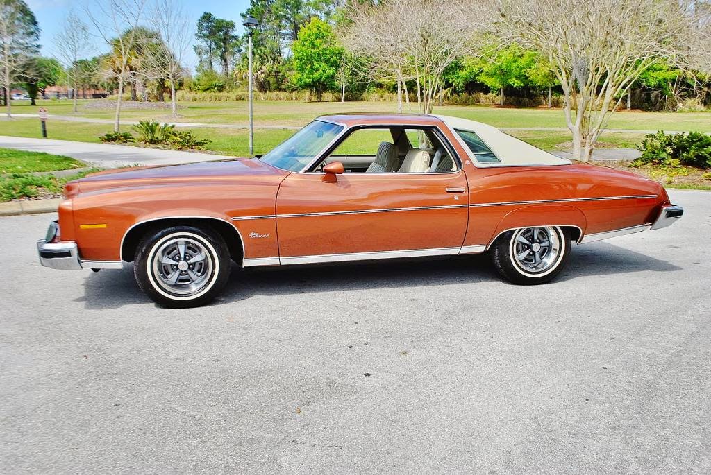 All American Classic Cars: 1974 Pontiac Luxury LeMans 2-Door Hardtop