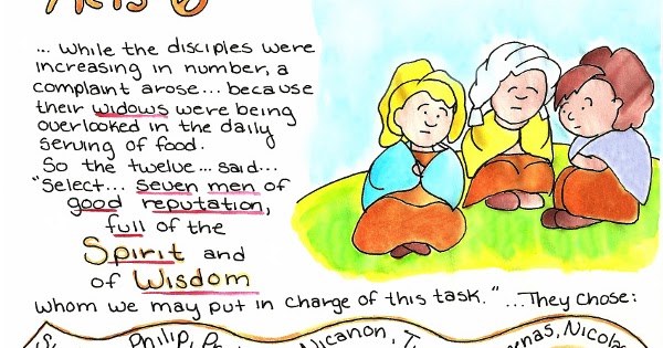 Doodle Through The Bible: Acts 6