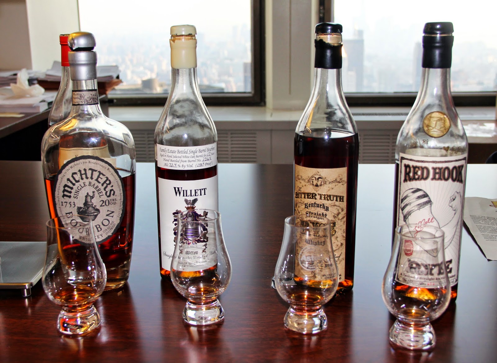 SmokyBeast: Review: LeNell's Red Hook Rye, Bitter Truth Rye, Michter's ...