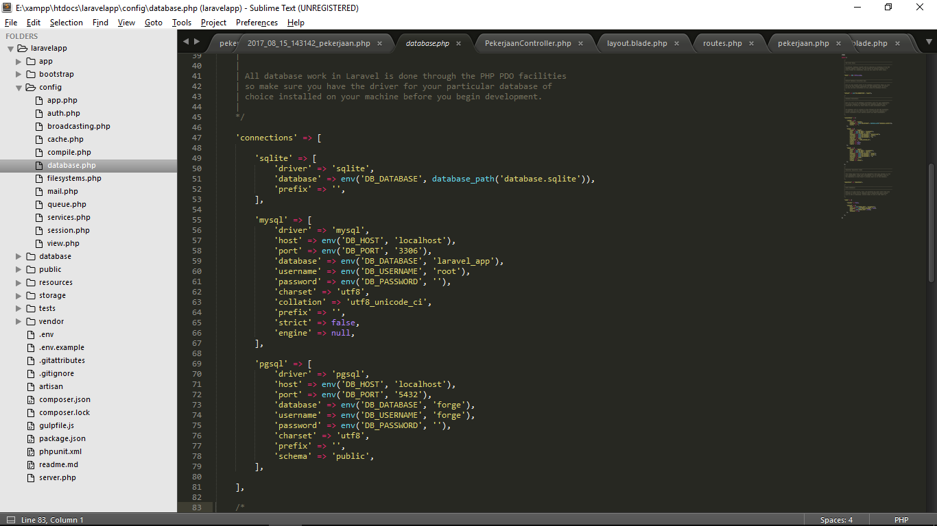 Buat Crud Sederhana dengan Framework Laravel 5 Buat Crud Sederhana dengan Framework Laravel 5
