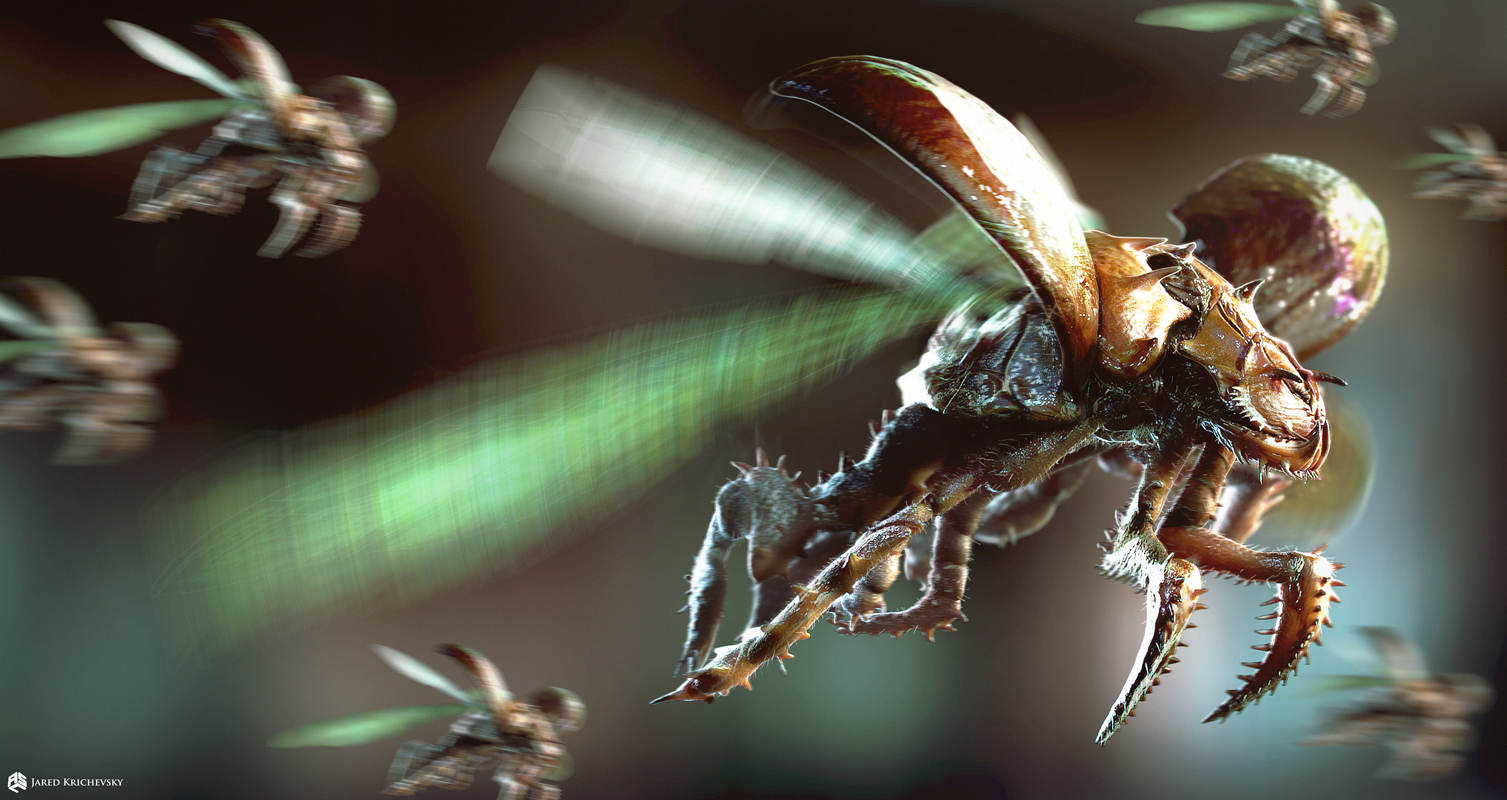 Jared Krichevsky: Falling Skies Wasper Designs