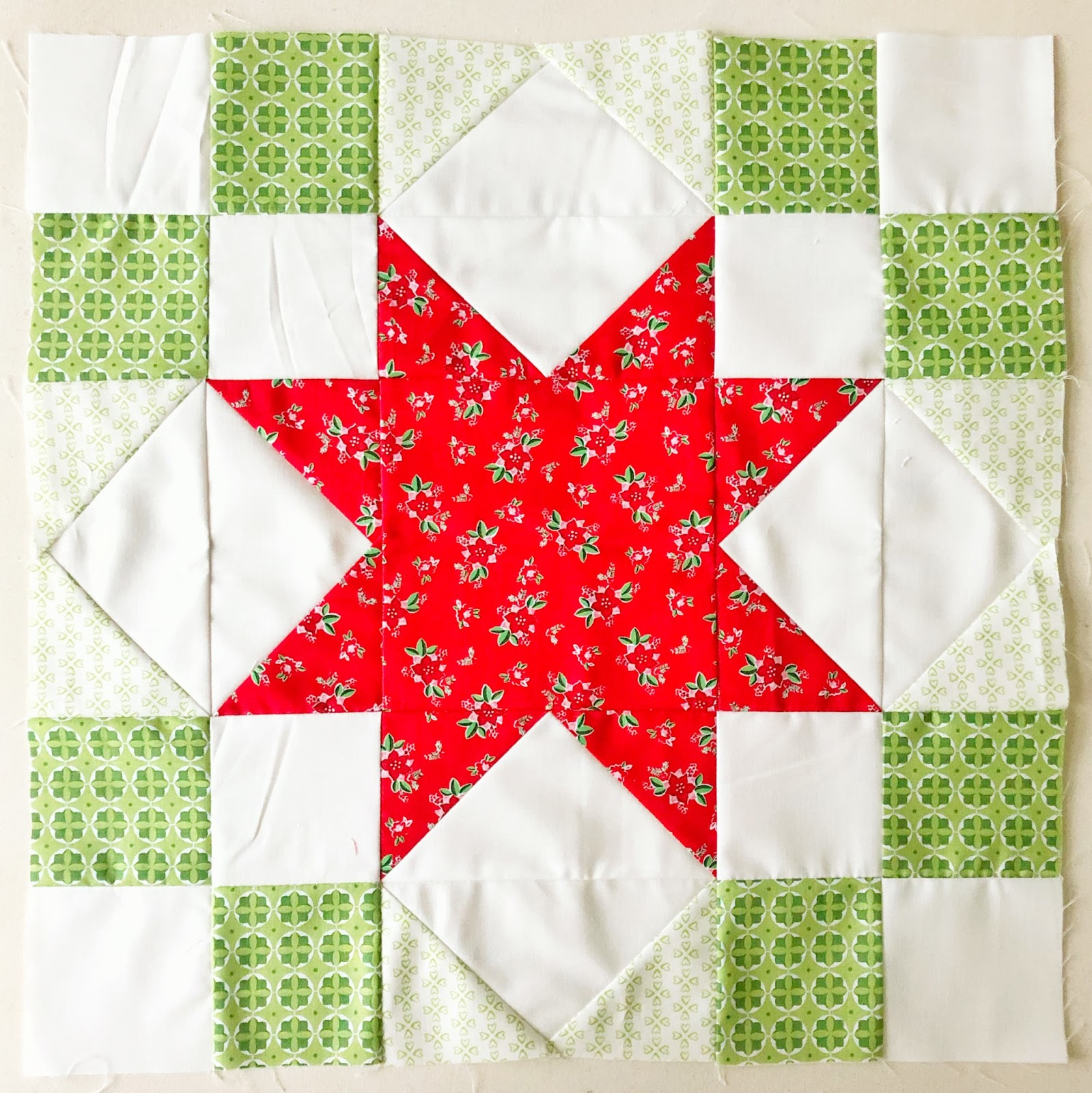 Week 3- Sweet Star Quilt Along: Make 4 blocks