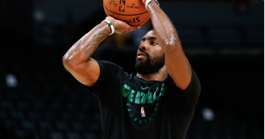 Celtics Life Kyrie Irving Sheds The Luscious Locks Becomes An Offensive ...