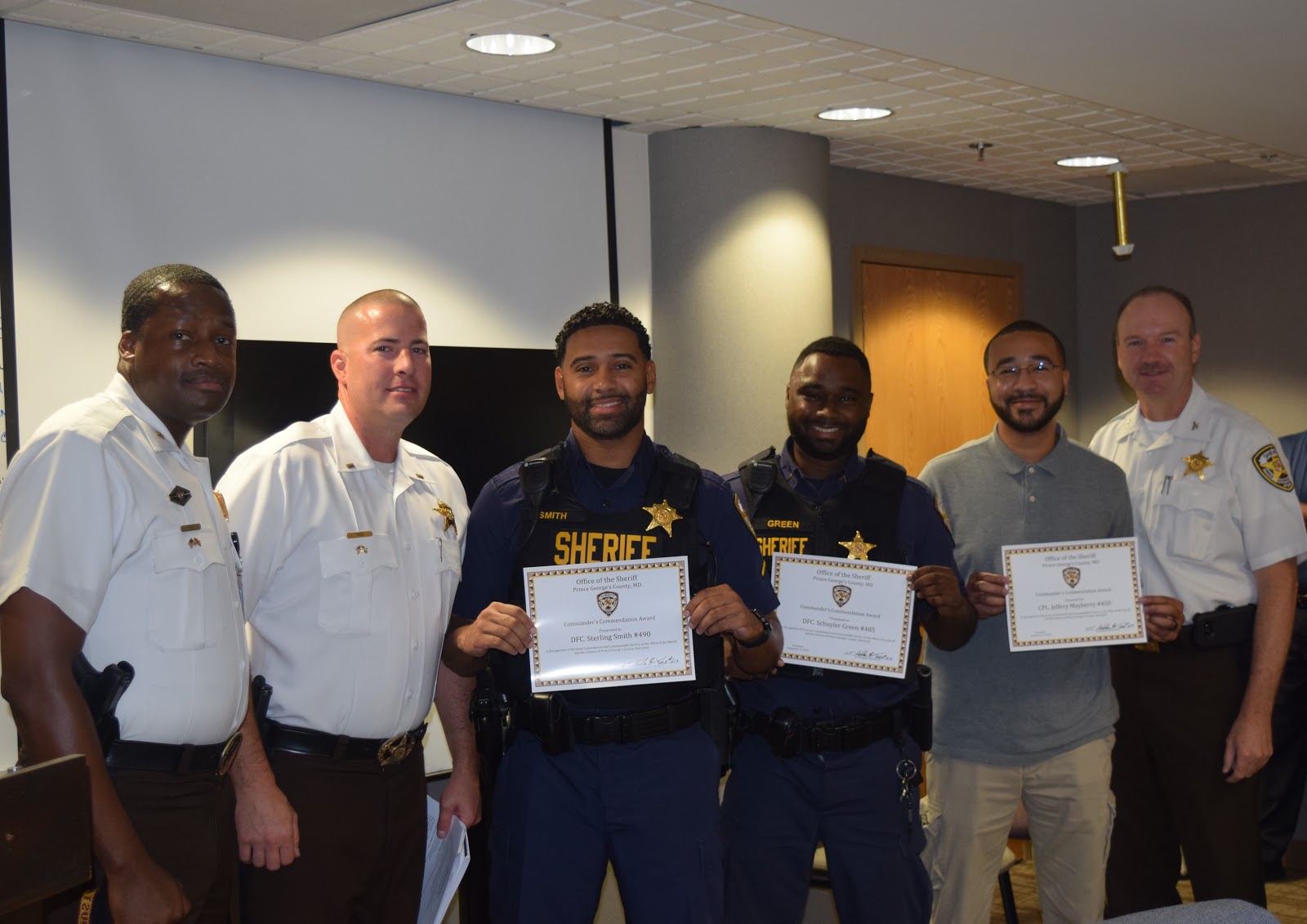 PRINCE GEORGE'S COUNTY OFFICE OF THE SHERIFF: 2018