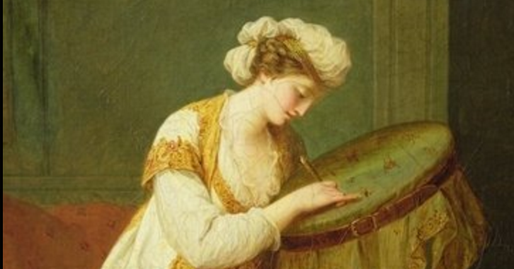 Two Nerdy History Girls: From the Archives: Tambour Work Embroidery ...