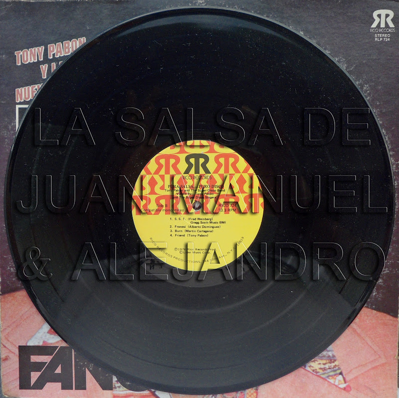 LA SALSA DE JUAN MANUEL Y ALEJANDRO ® : TONY PABON Y LA NUEVA PROTESTA ...