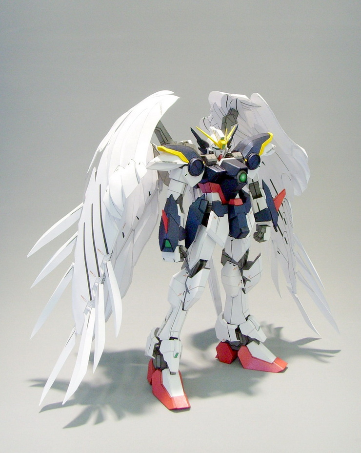 Papercraft Wing Gundam Zero Custom EW
