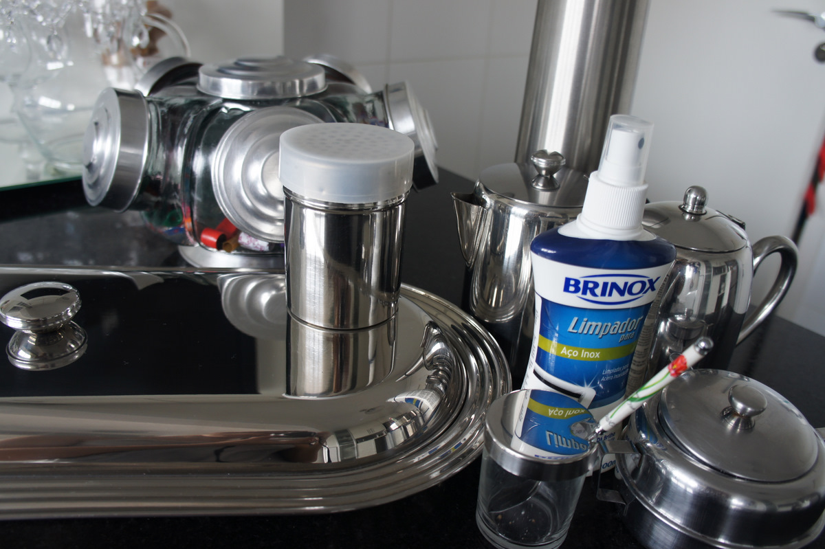 Trinta e bela: Dica para limpar inox