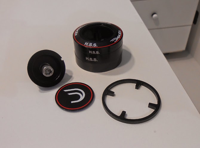 單車/義大利老車的修行，ERIC的樂活日誌。: 好毒的 DEDA HSS(Deda HSS Carbon Spacer Set) 超級粗墊圈 ...