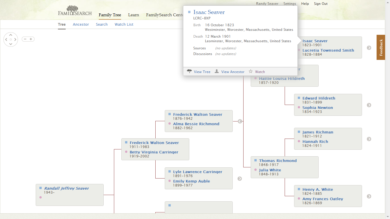 Genea-Musings: My First Look at FamilySearch Family Tree - Post 1