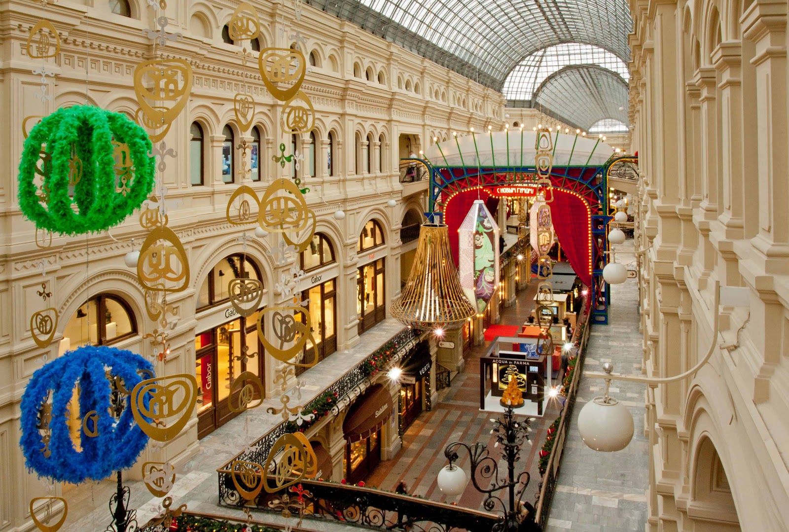 Three years in Moscow: GUM