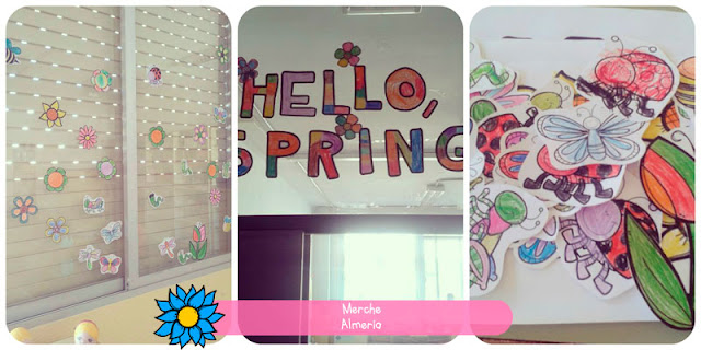 [BULLETIN BOARD] Recortables de la primavera - The Glitter Teacher