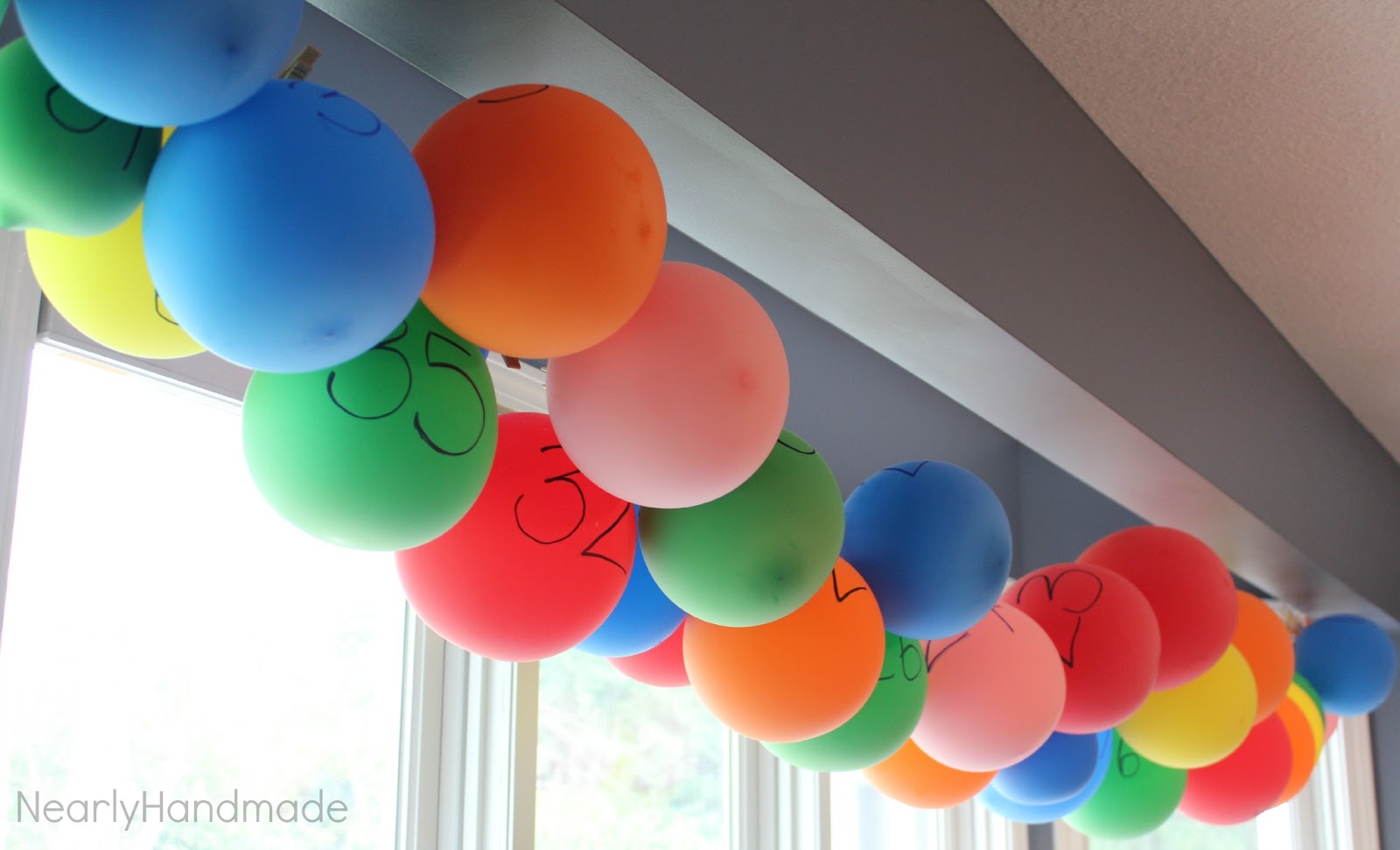 Nearly Handmade: Balloon Countdown [For Kids]