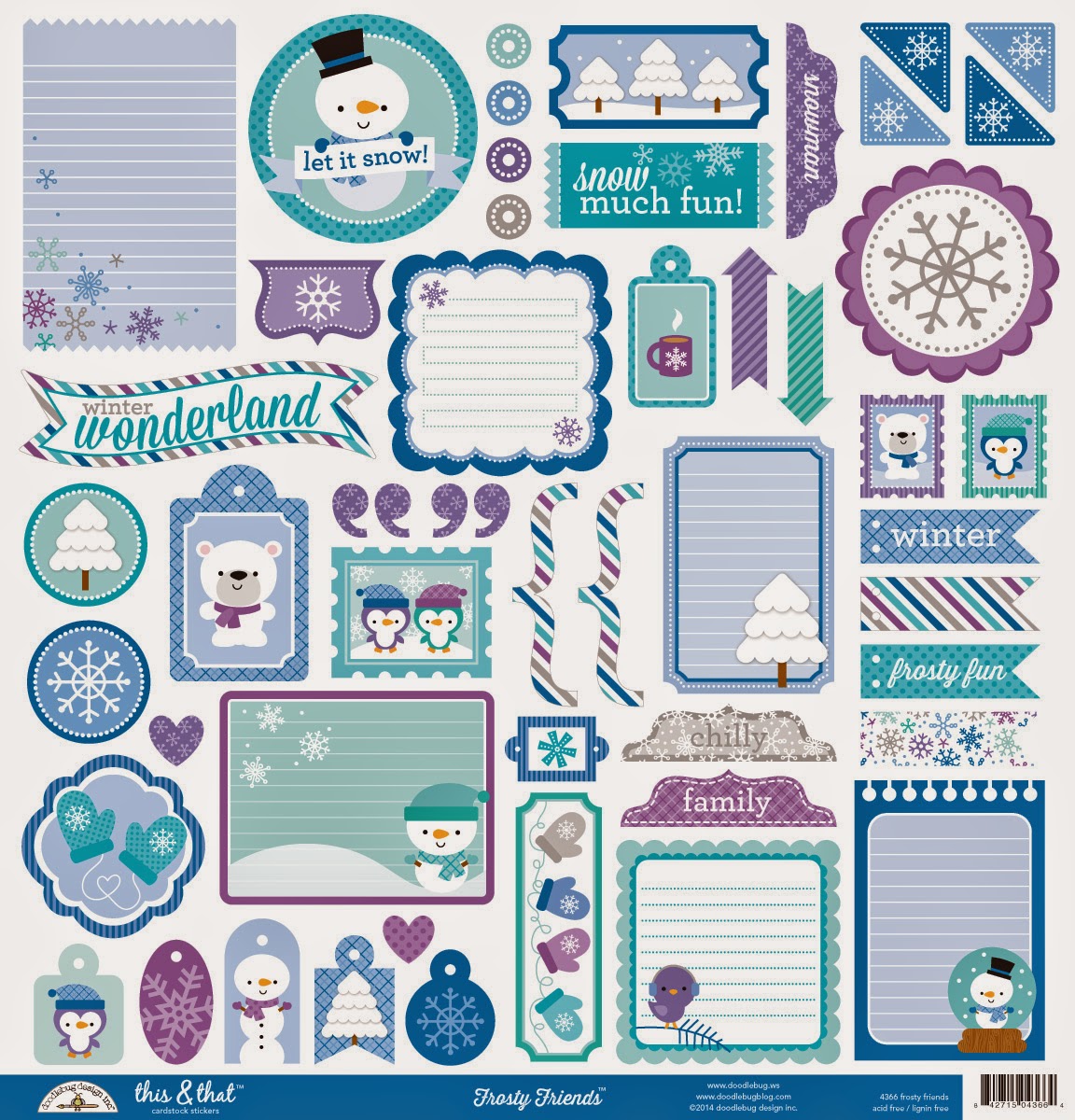 Doodlebug Design Inc Blog: Frosty Friends Launch + Giveaway