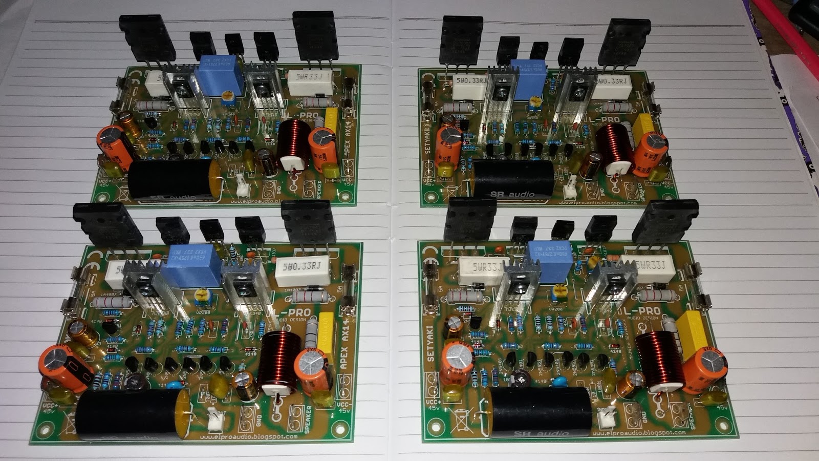 Power Amplifier para Profesional: ANEKA KIT L-PRO AUDIO SPEAKER ...