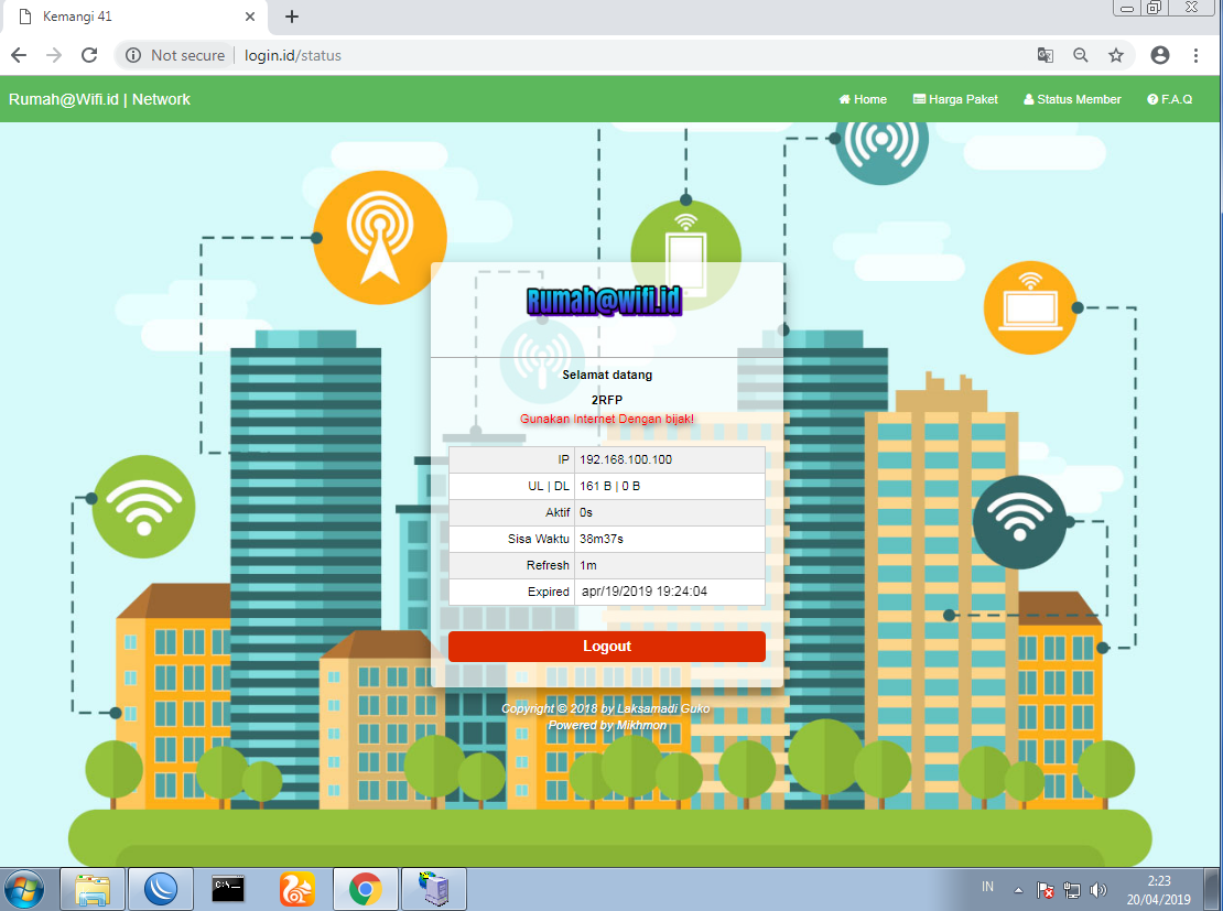 Template Login Hotspot Mikhmon Modified Responsive dan Full Navigation ...