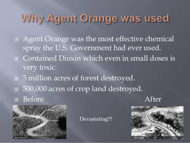 Clancy Tucker's Blog: 24 June 2018 - AGENT ORANGE