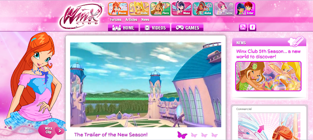 MagixJourney : NEW! Winx Club Website Site! All NEW for Season 5!