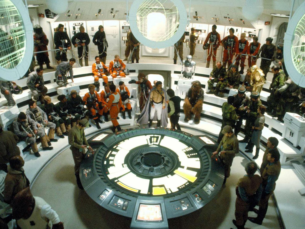MIS ARCHIVOS DE STAR WARS: El Retorno del Jedi. Rebel Briefing Room