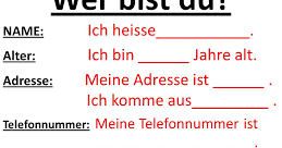 wie lernen: Persönliche Informationen-Arbeit und Beruf- Informationen ...