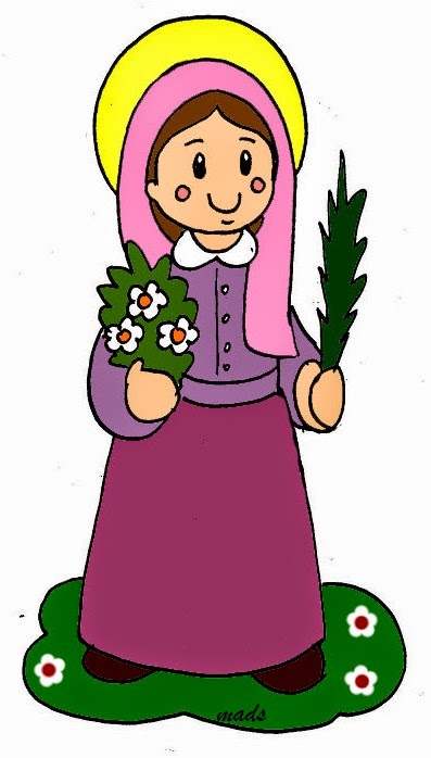 Mis ilustraciones: Santa María Goretti