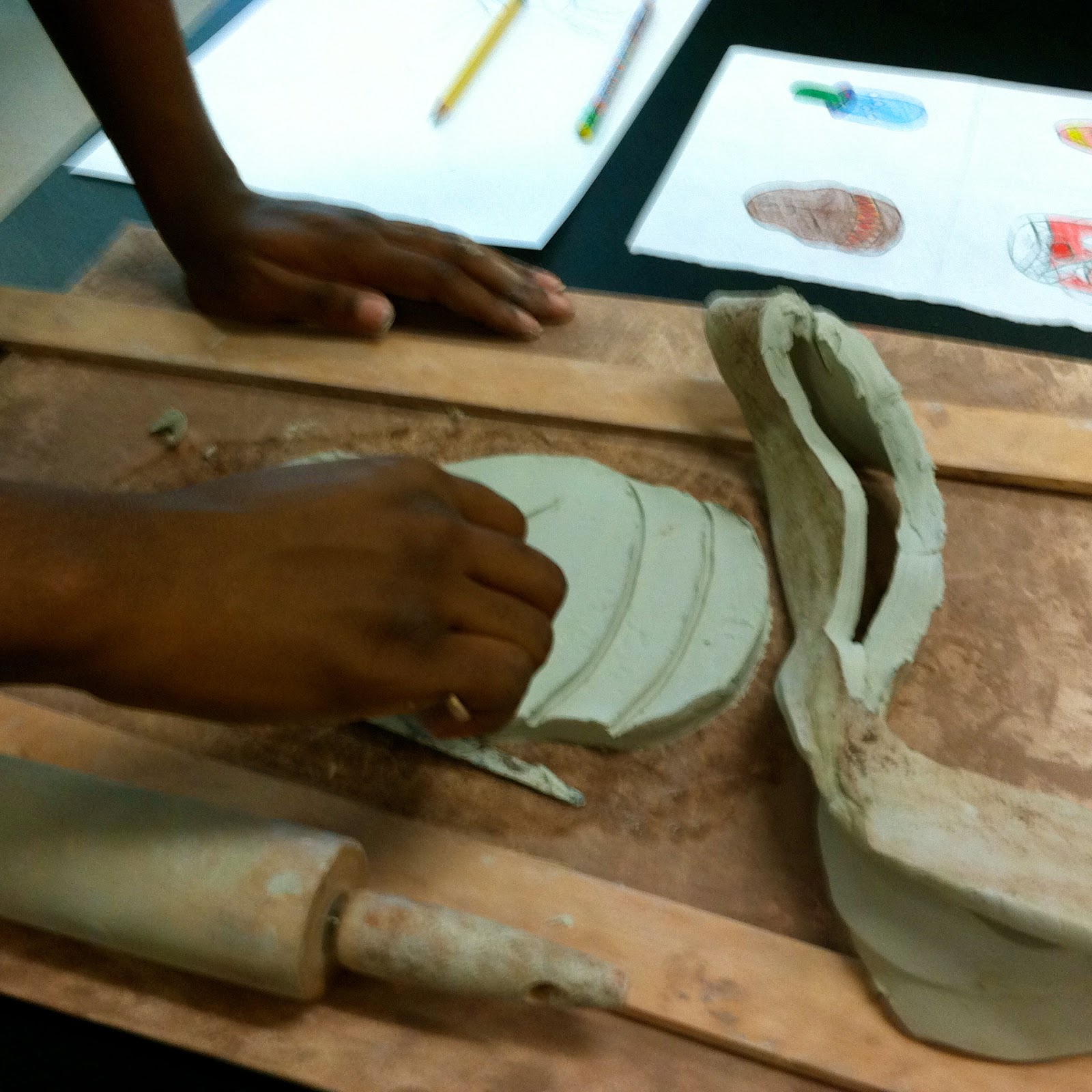 Mrs. Paul's Art Room: African Inspired Clay Masks
