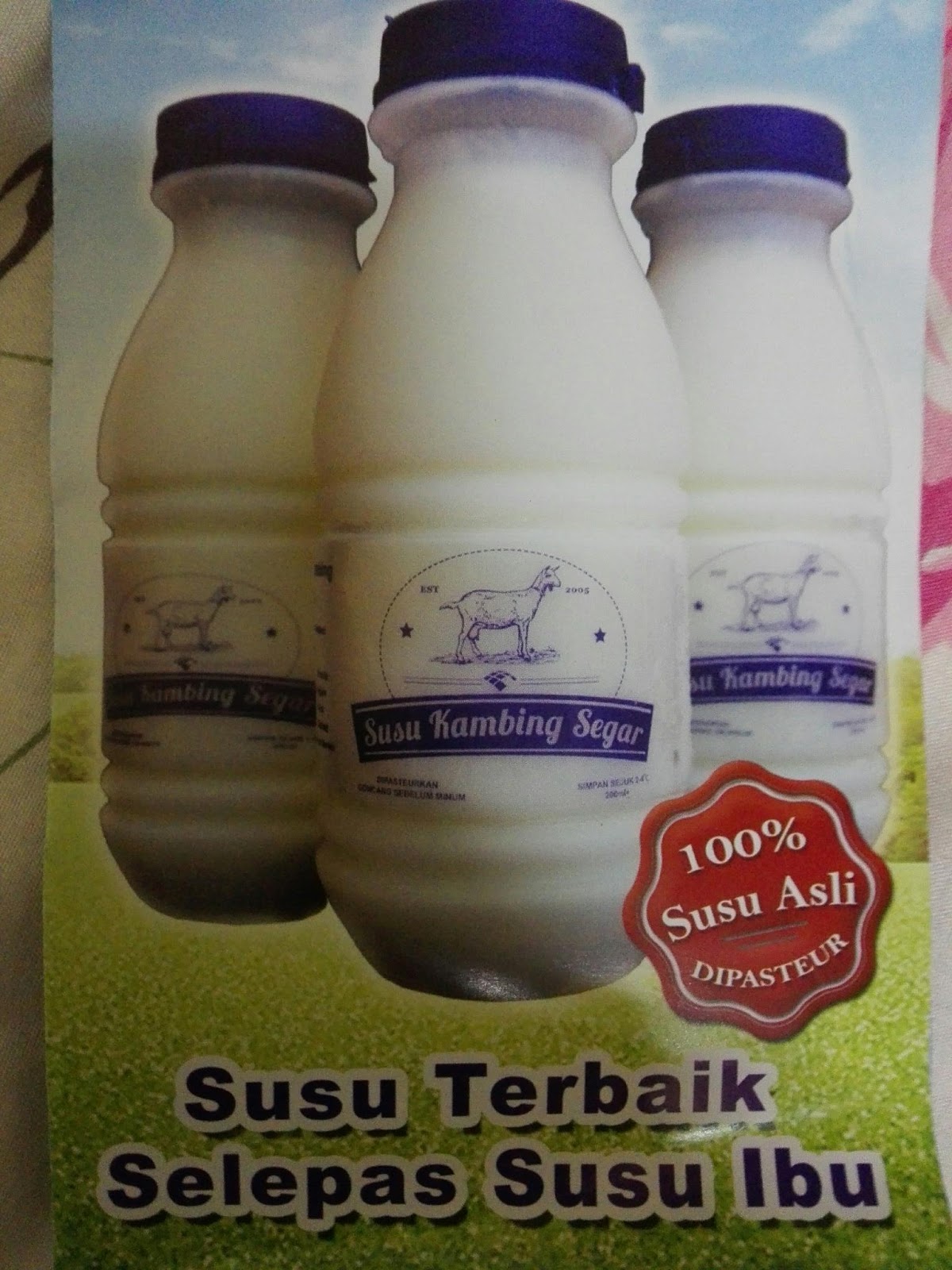 tanjung corner dungun: ketahui khasiat & kandungan gizi susu kambing