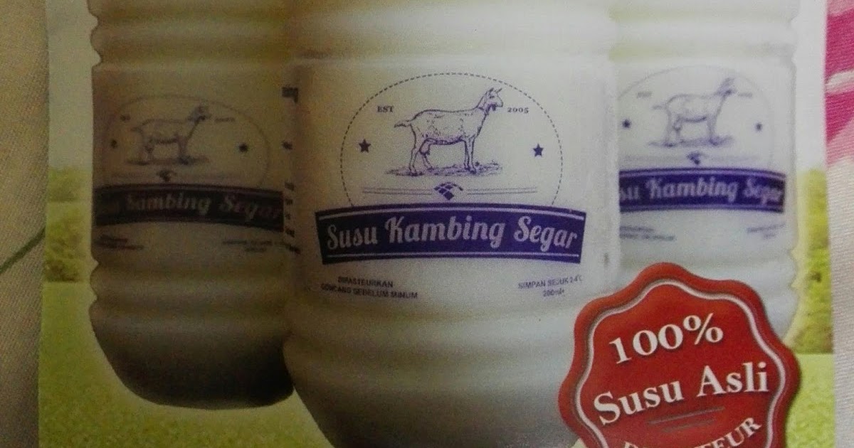 tanjung corner dungun: ketahui khasiat & kandungan gizi susu kambing