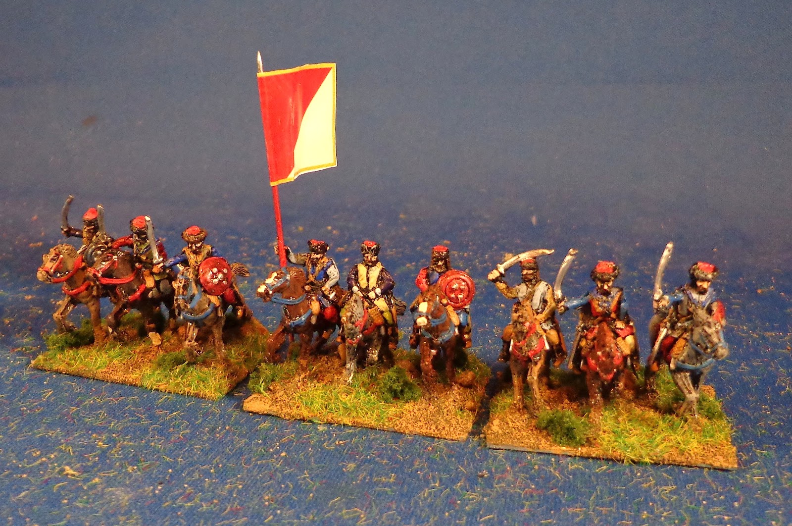Bob's Miniature Wargaming Blog: 15mm Polish cavalry