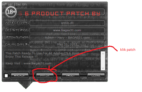 Cara Aktivasi Adobe Photoshop CS6