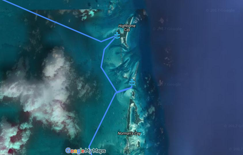 Exumas: Highbourne Cay and Waterworld - Boat Life Larks - SV Dulcinea