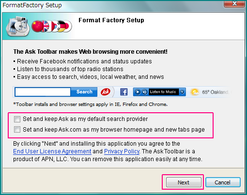 Kotetsu’s DBR: Format Factory v 3.1.1