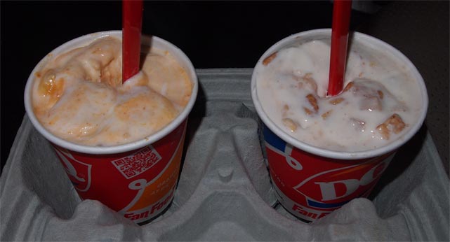 On Second Scoop: Ice Cream Reviews: Dairy Queen Apple Pie Blizzard The ...