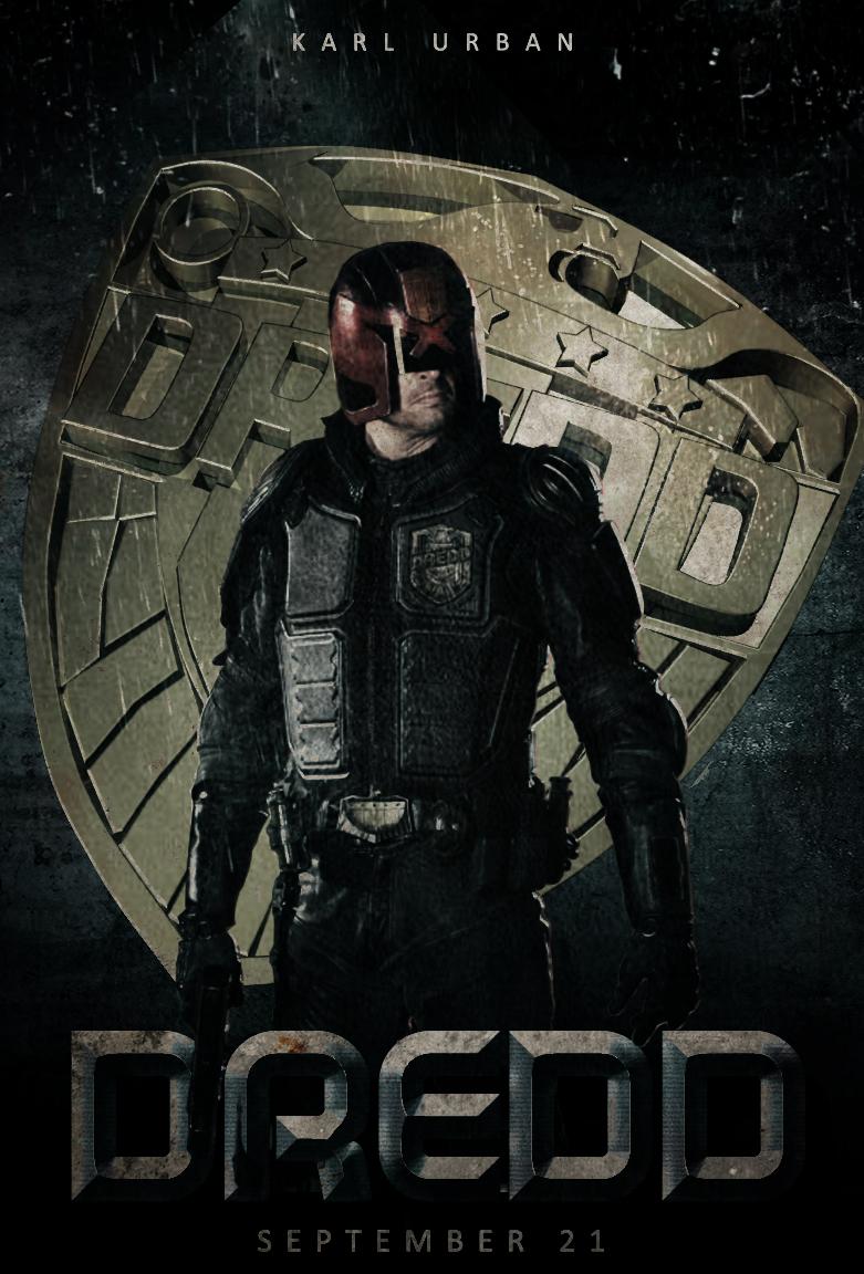 The Geeky Nerfherder: Movie Poster Art: Dredd (2012)