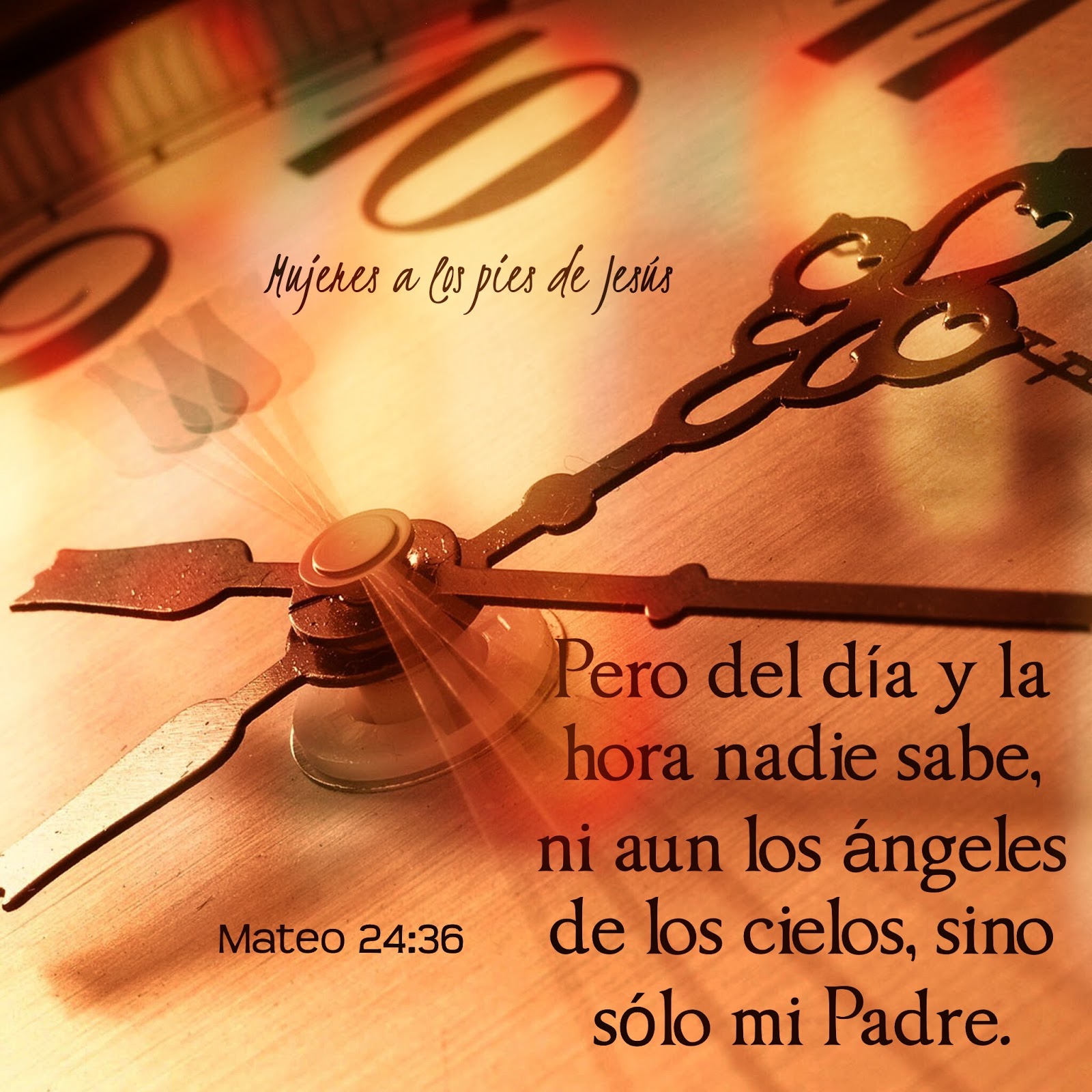 Los tiempos nos indican que...Cristo Ya Viene!! | Mujeres a los pies de ...