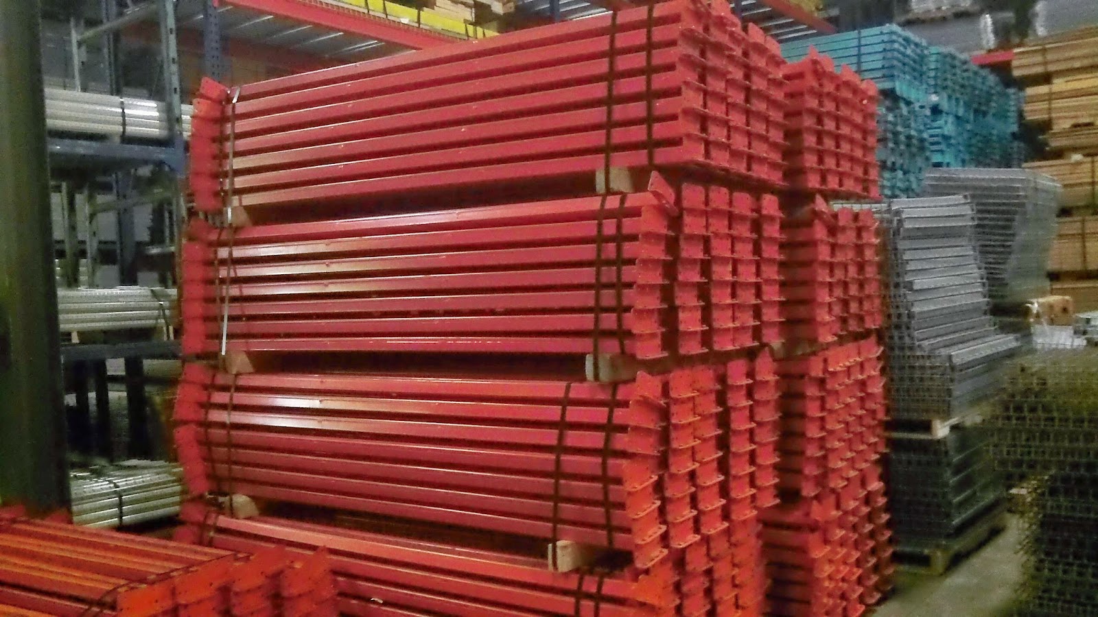 Speedrack Midwest: Light duty Interlake pallet rack new in stock