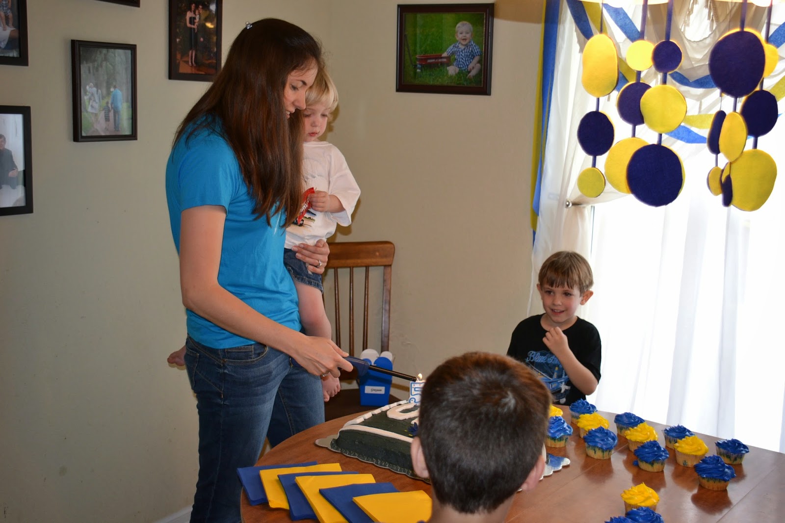 Momgineer Musings: Grayson's 5th Birthday Party - BLUE ANGELS Party!