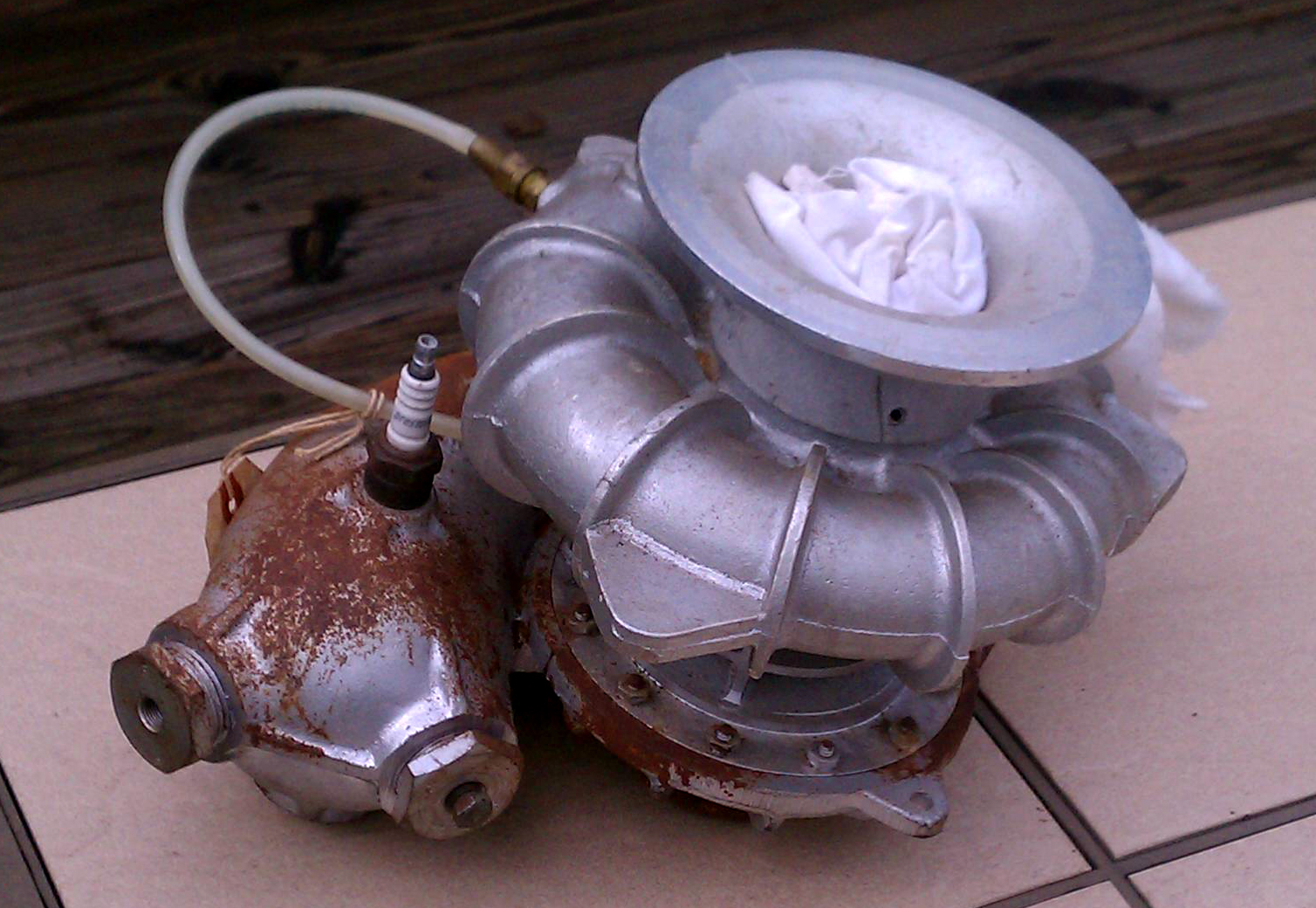 Just A Car Guy: Turbonique liquid driven supercharger, Horizontal ...