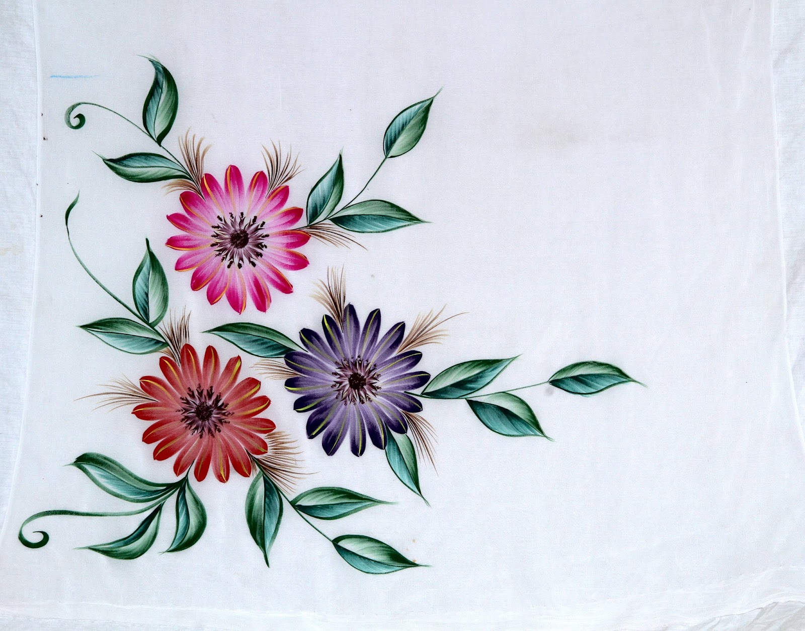 Awesome Freehand Painting woman designs by Budati Bala Shankar | AIM 2 ...