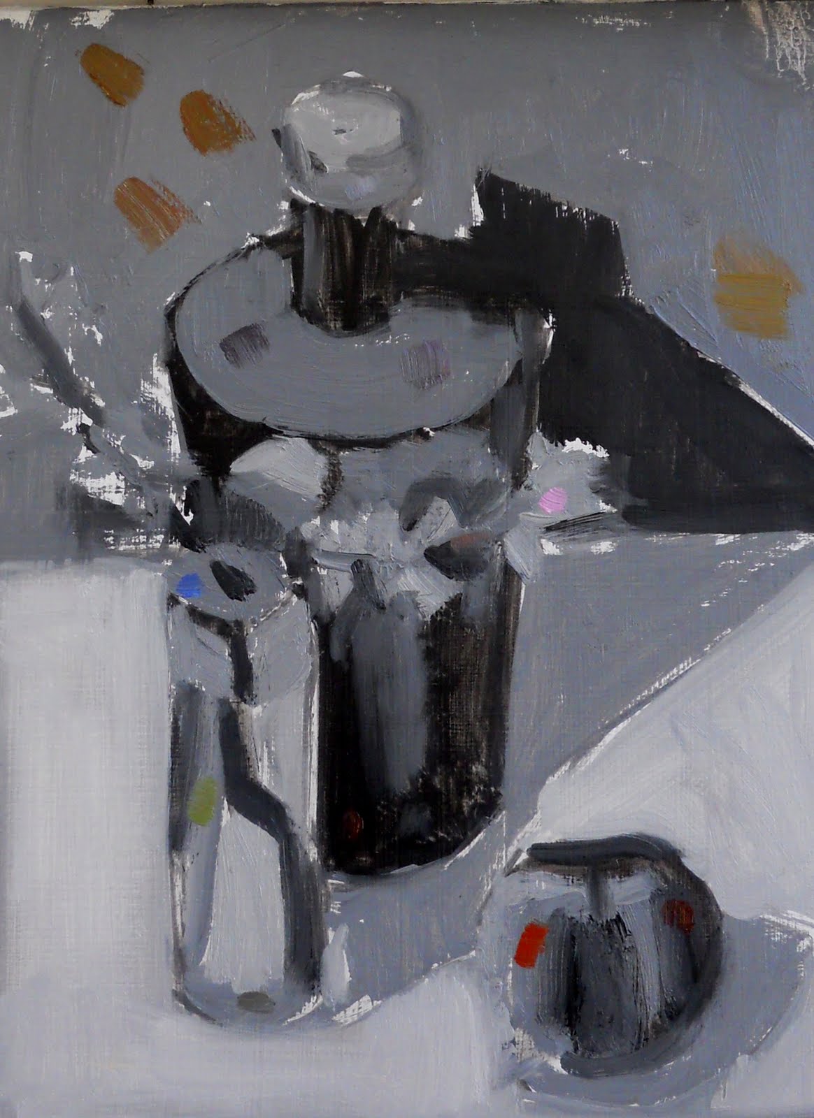 Jean Townsend's Daily Painting: Abe Lincoln Sort of Smiling