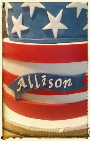 Sweets' Gourmet Bakery: Vintage American Birthday Cake