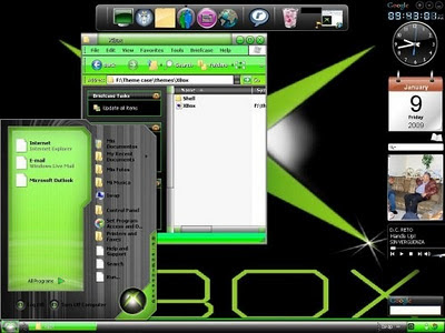 TEMA XBOX 360 PARA WINDOWS XP ~ TUTORIASNET