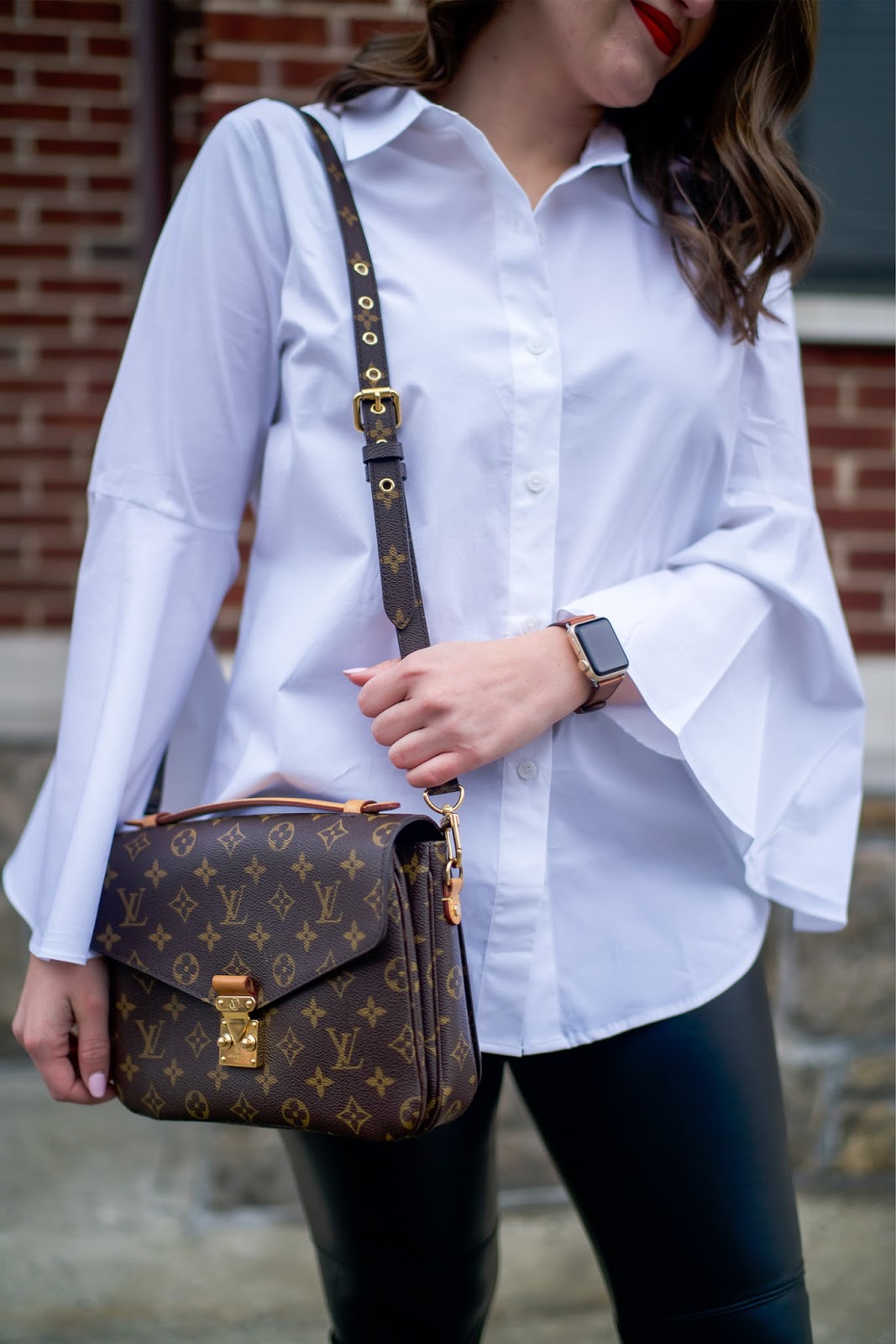 Bell Sleeve Button Up | Connecticut Fashion and Lifestyle Blog ...