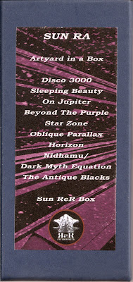 BlogRoddus: Sun Ra - Artyard In A Box (UK 2012)